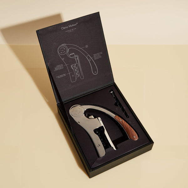 L’Atelier du Vin Oeno Motion Wood & Chrome Wine Key | Milk Street Store
